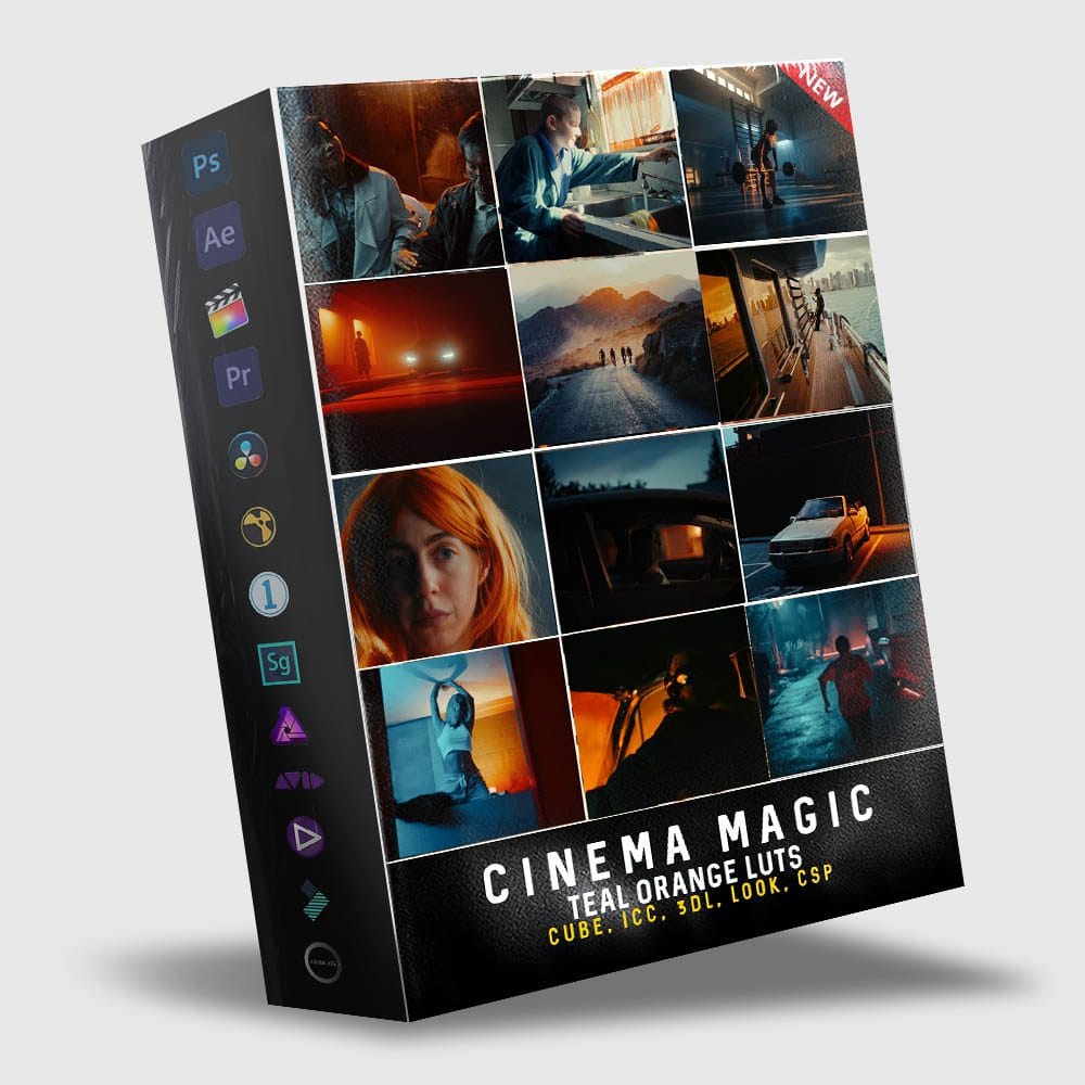 Cinema Magic - Teal Orange LUTs